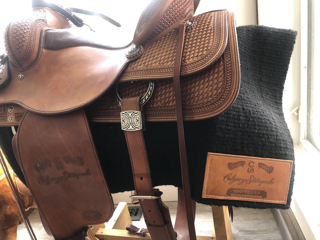 Limited Edition Calgary Stampede Vic Bennett Saddle, Northernhorse.com ...
